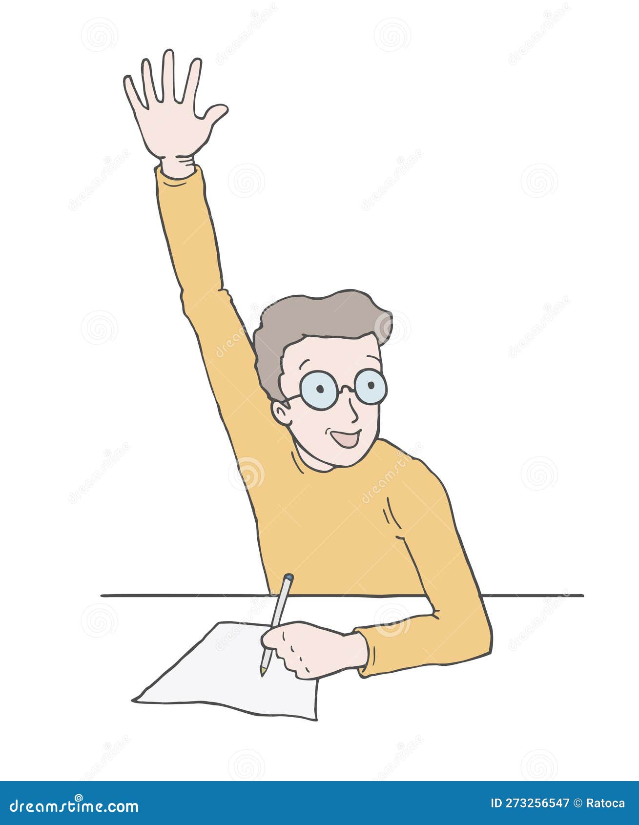 Design of student stock vector. Illustration of student - 273256547