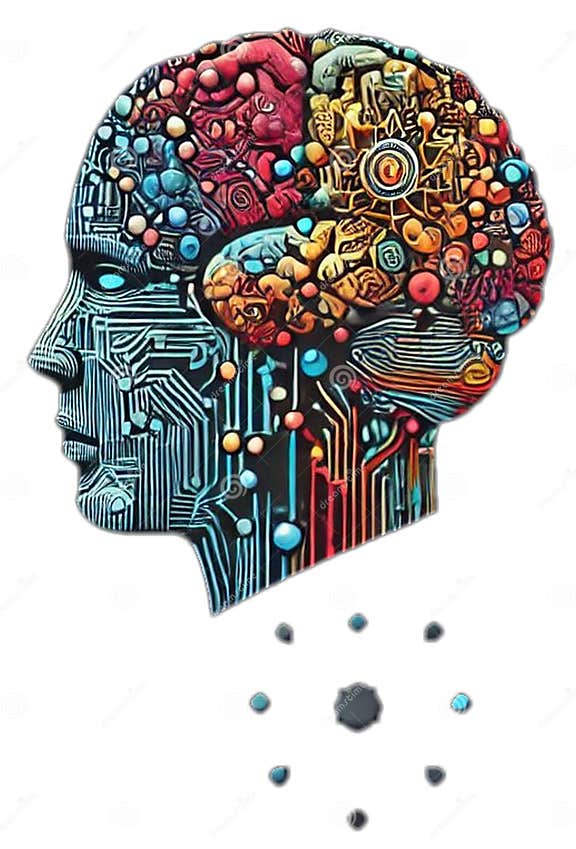 Connected Minds - Original Art Illustration Stock Illustration ...