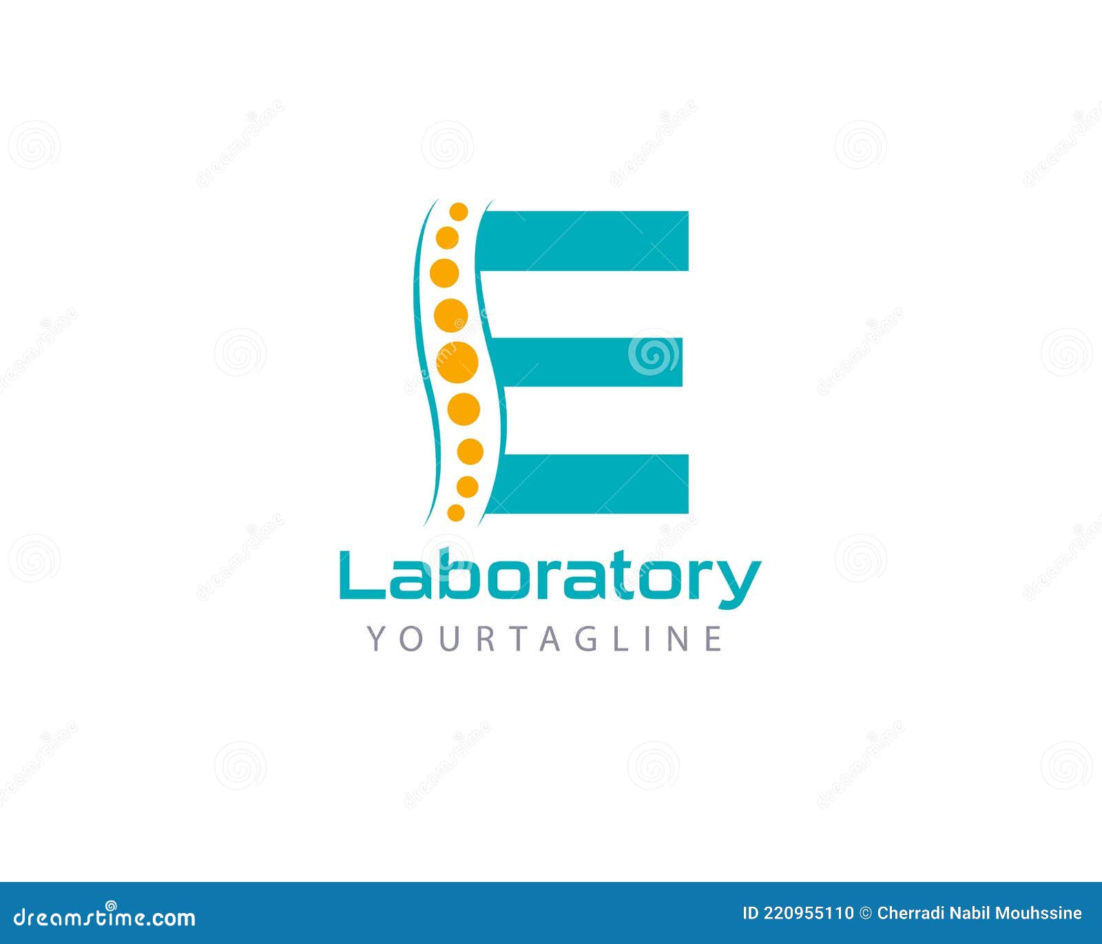 Letter E Lab Logo Template Design Vector Stock Vector - Illustration of ...