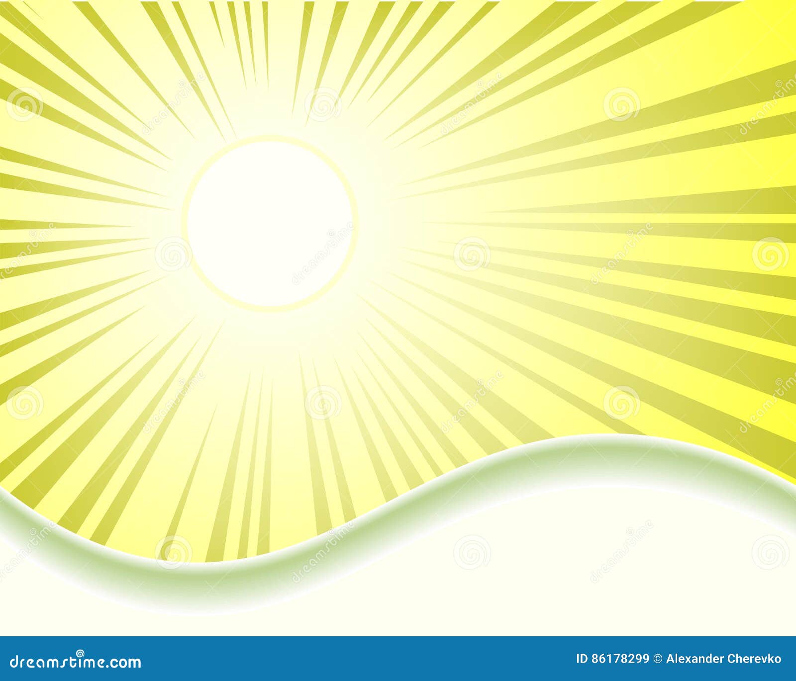 Design with sun rays stock vector. Illustration of rays - 86178299