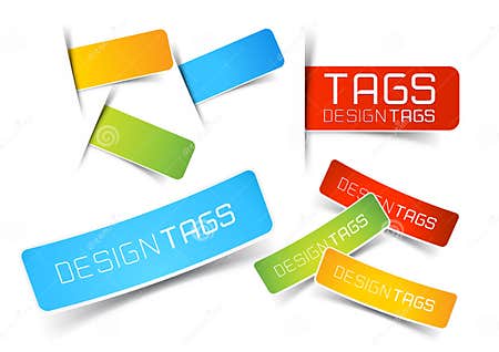 Design Tags and Labels stock vector. Illustration of modern - 27761616
