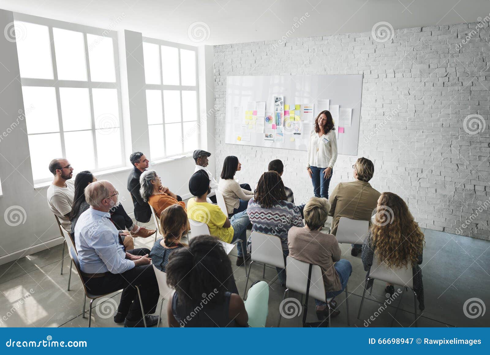 Design Team Meeting Presentation Creative Concept Stock Image - Image ...
