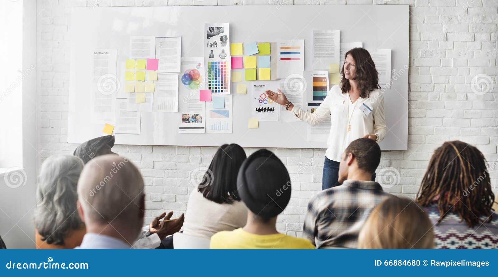 Design Team Meeting Presentation Creative Concept Stock Photo - Image ...