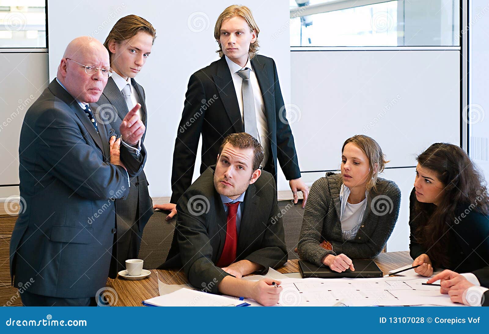 Design team supervisor stock photo. Image of attentive - 13107028
