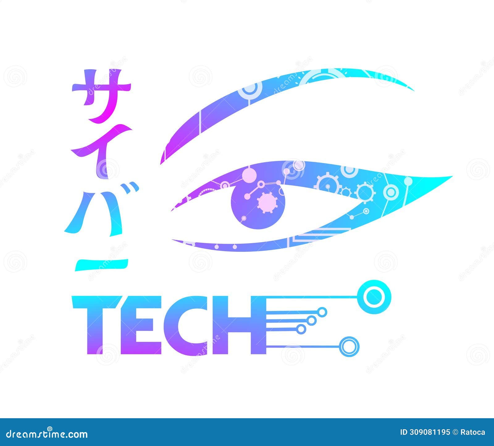 Design of tech symbol stock illustration. Illustration of graphic ...