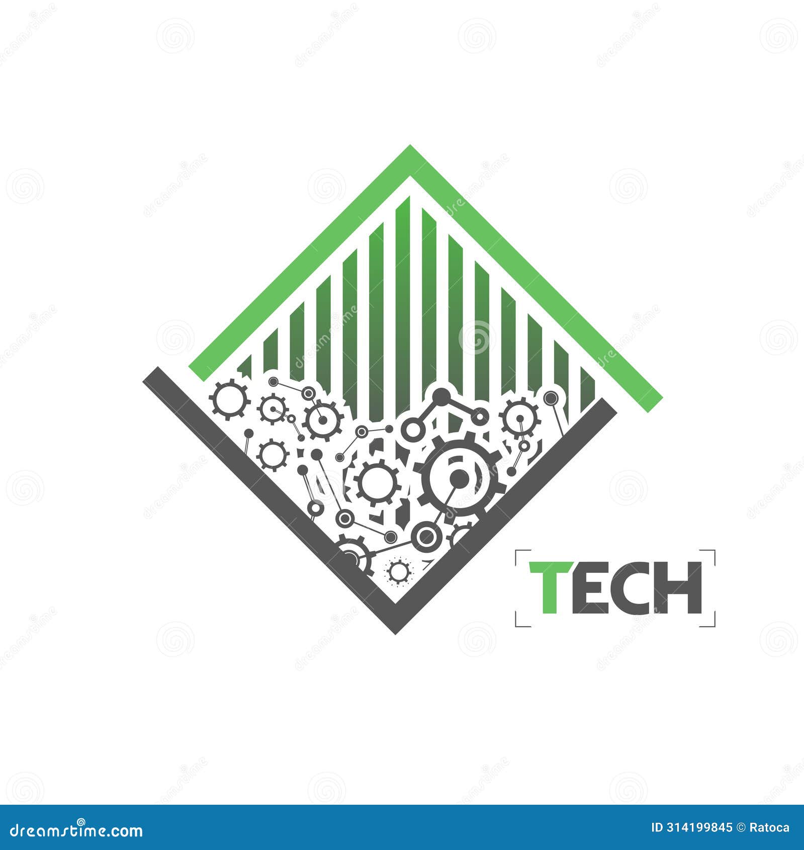 Design of tech symbol stock illustration. Illustration of symbol ...