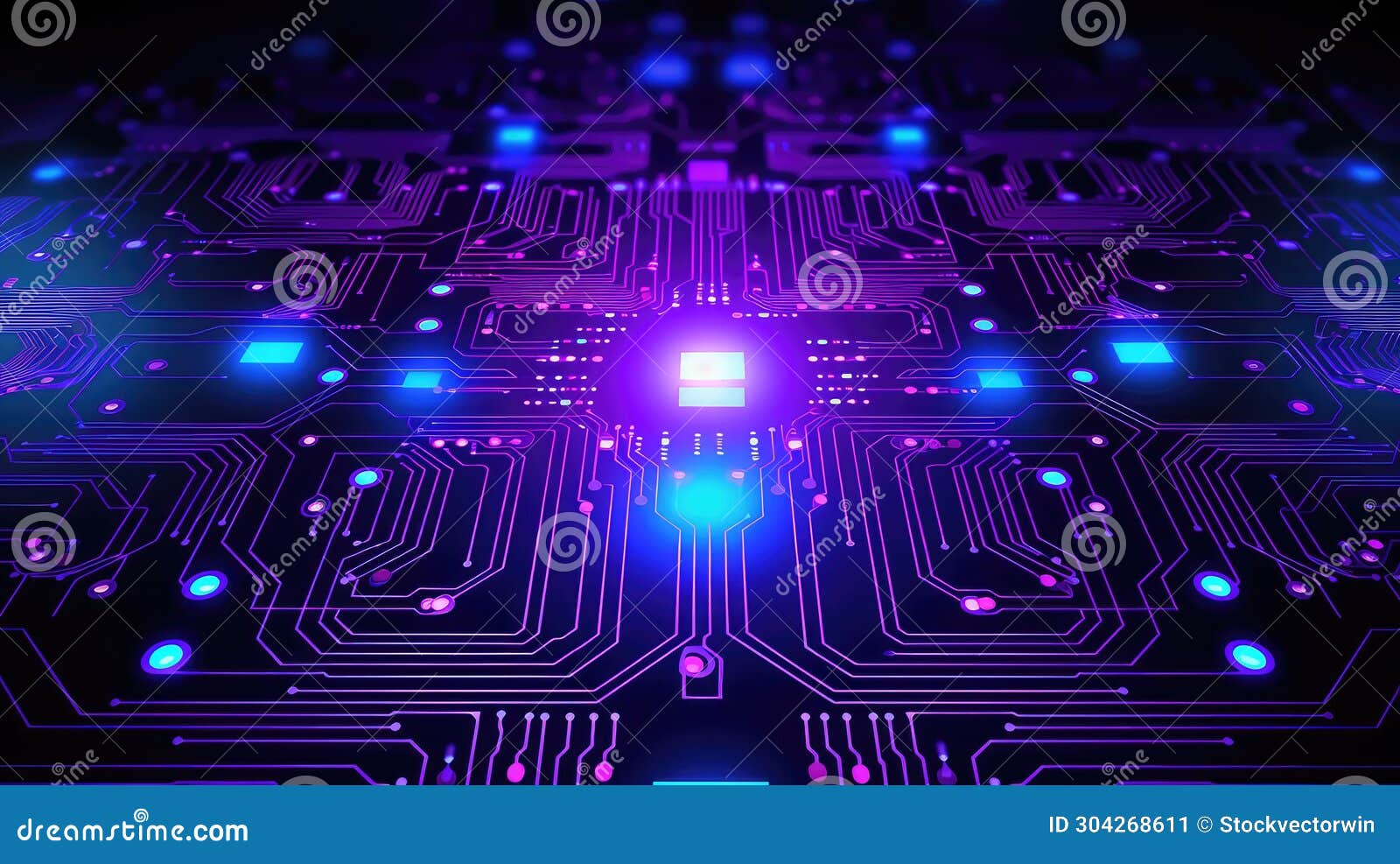 Design Technology Gradient Background Stock Illustration - Illustration ...