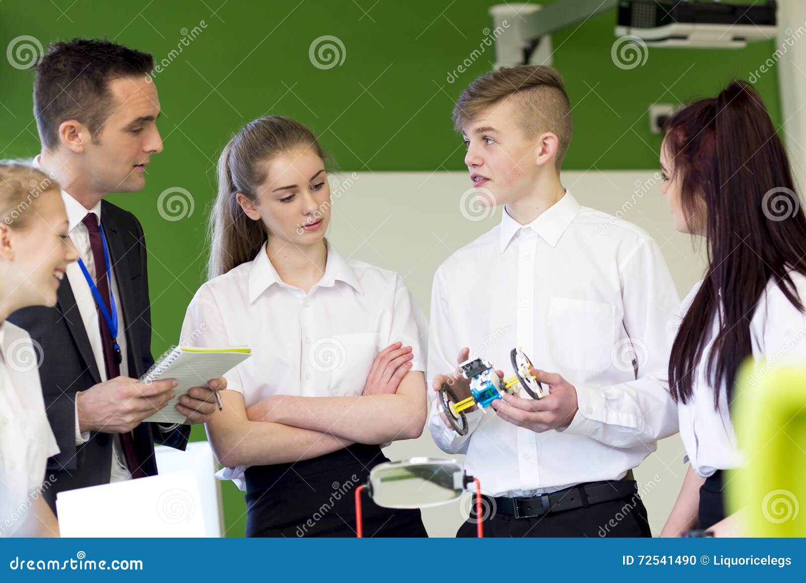 Design and Technology Lesson Stock Photo - Image of laughing ...
