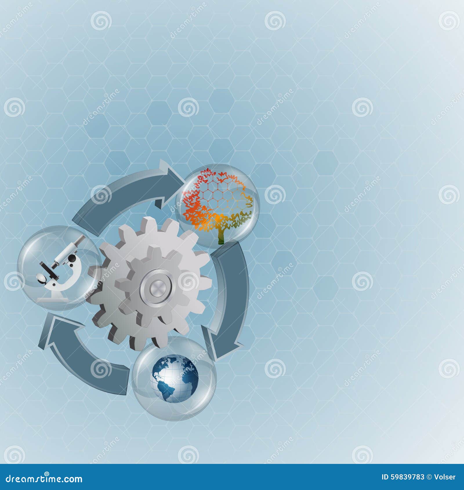 Design Template for Abstract Environment/recycle Background Stock ...