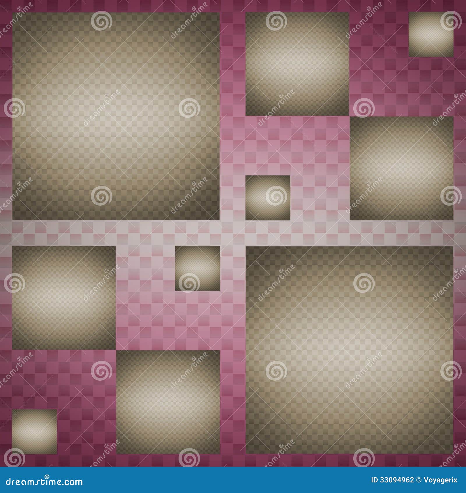 Design Template Abstract Squares Background Stock Illustration ...