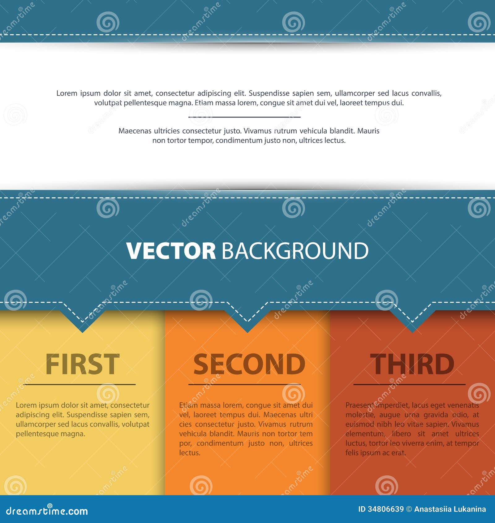 Design template back stock illustration. Illustration of color - 34806639