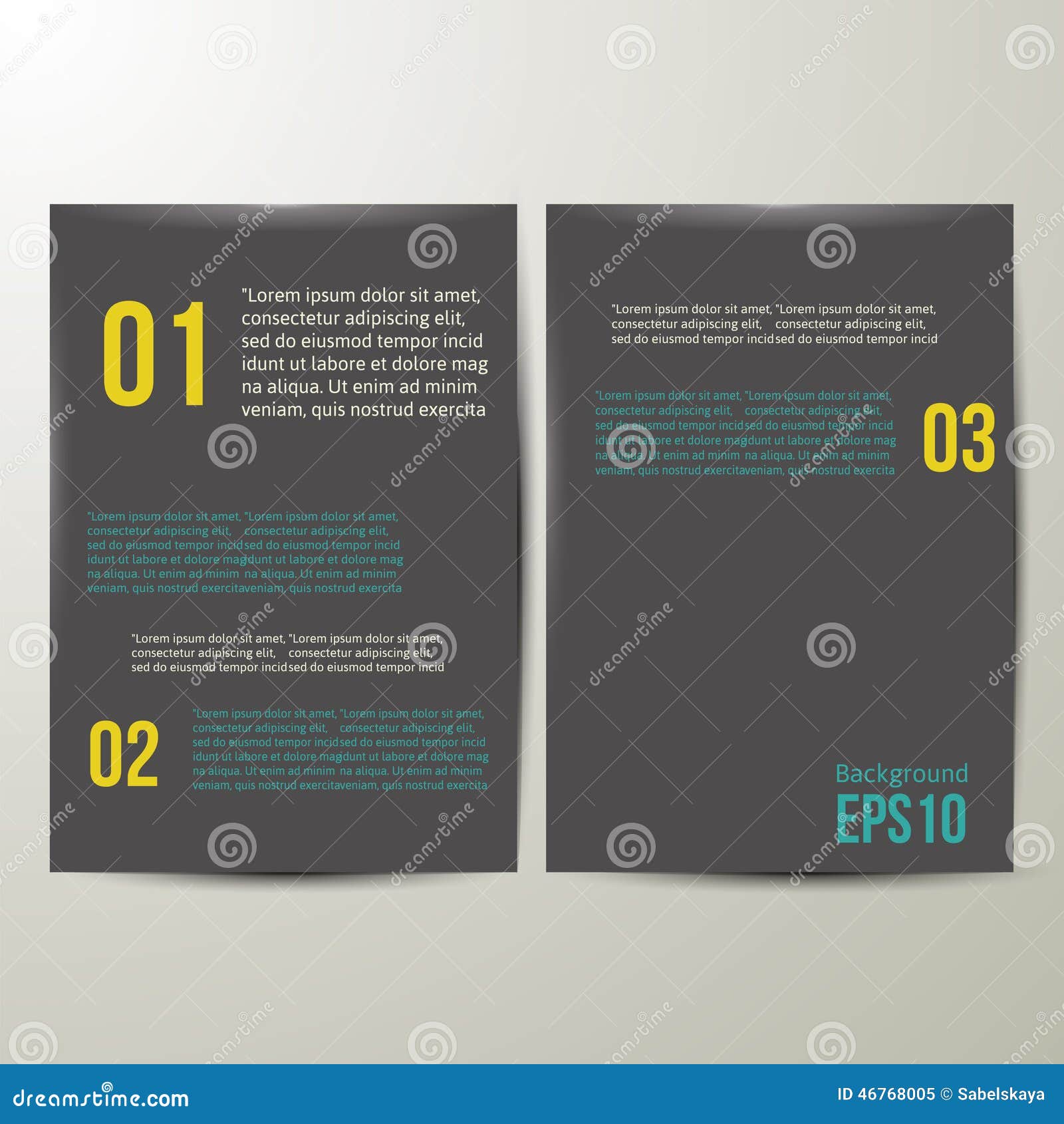 Design Template. Black Paper Stock Vector - Illustration of abstract ...