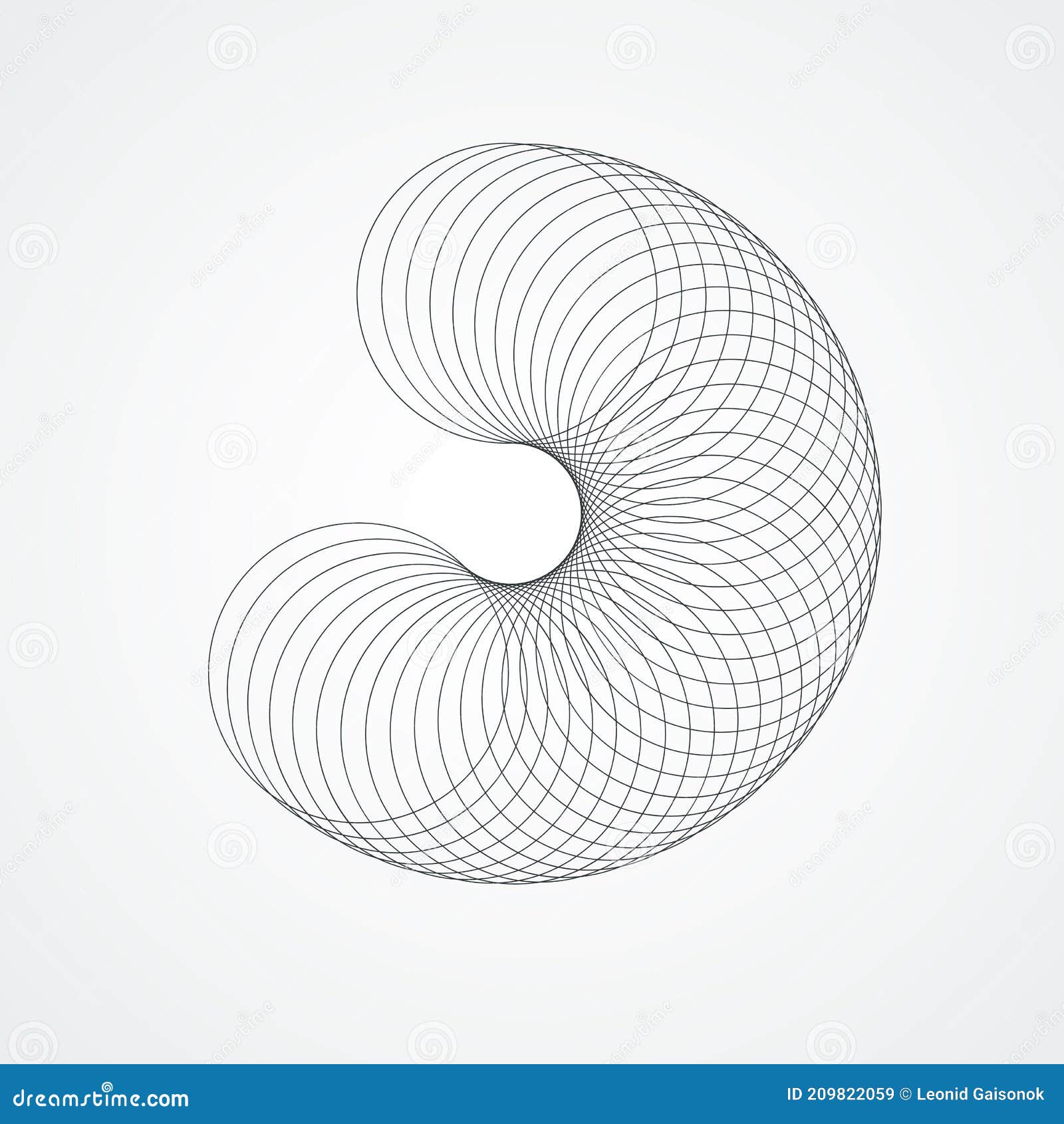 Design Template with Circle Connect Abstract Shapes for Medical Design ...