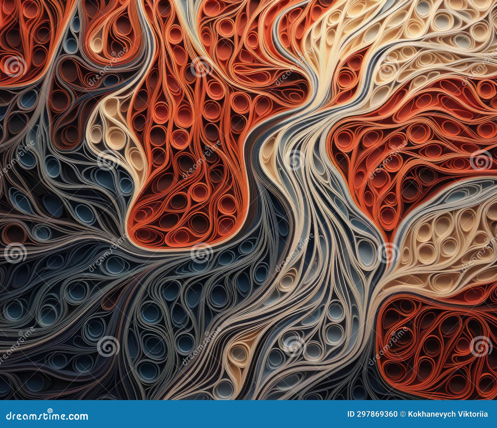 Design Texture from Neural Pattern, Creative Design Stock Photo - Image ...