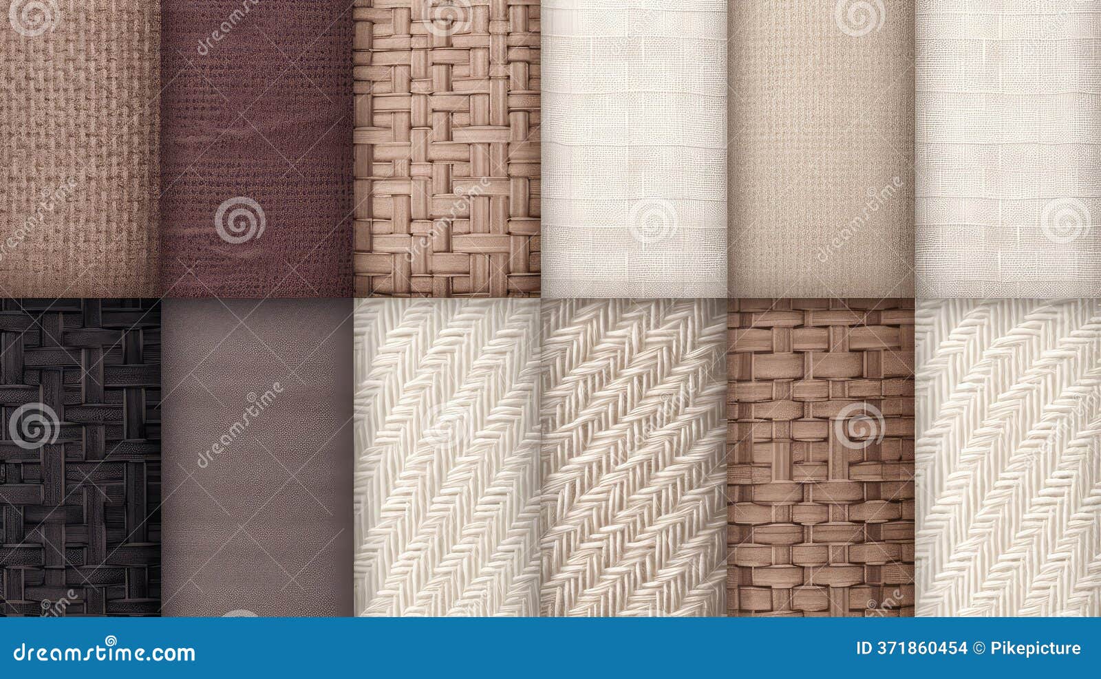 Tactile Woven Fabric Texture Stock Illustration | CartoonDealer.com ...