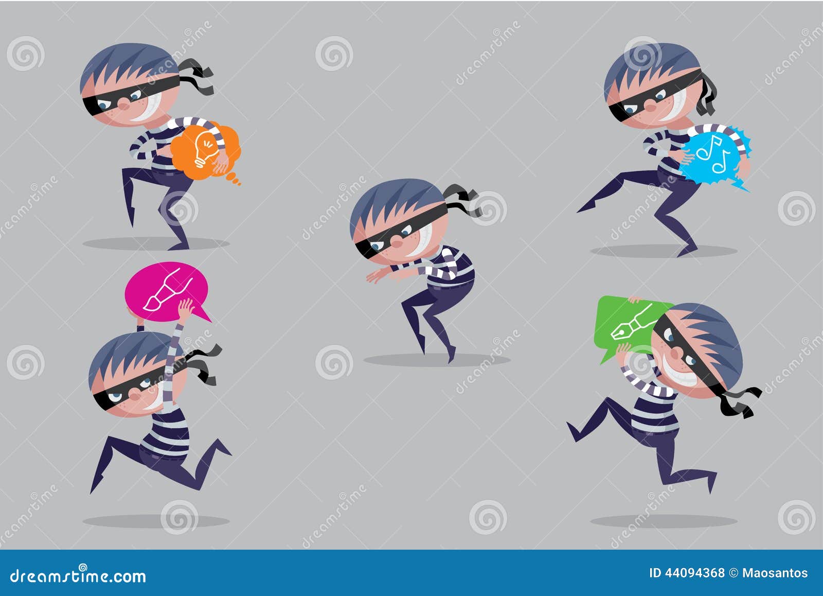 Design theft stock illustration. Illustration of theft - 44094368