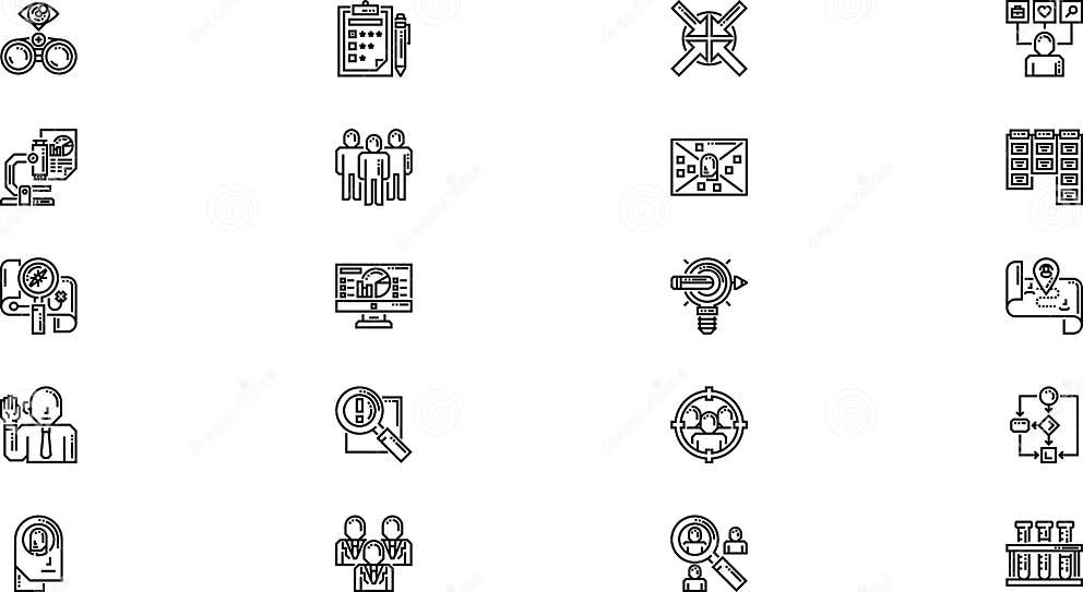 Design Thinking Icons High-Quality Vector Icons Collection with ...