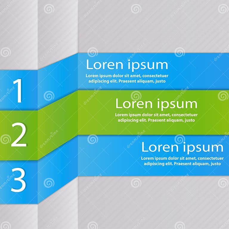 Design with Three Stripes. Design Element Stock Illustration ...