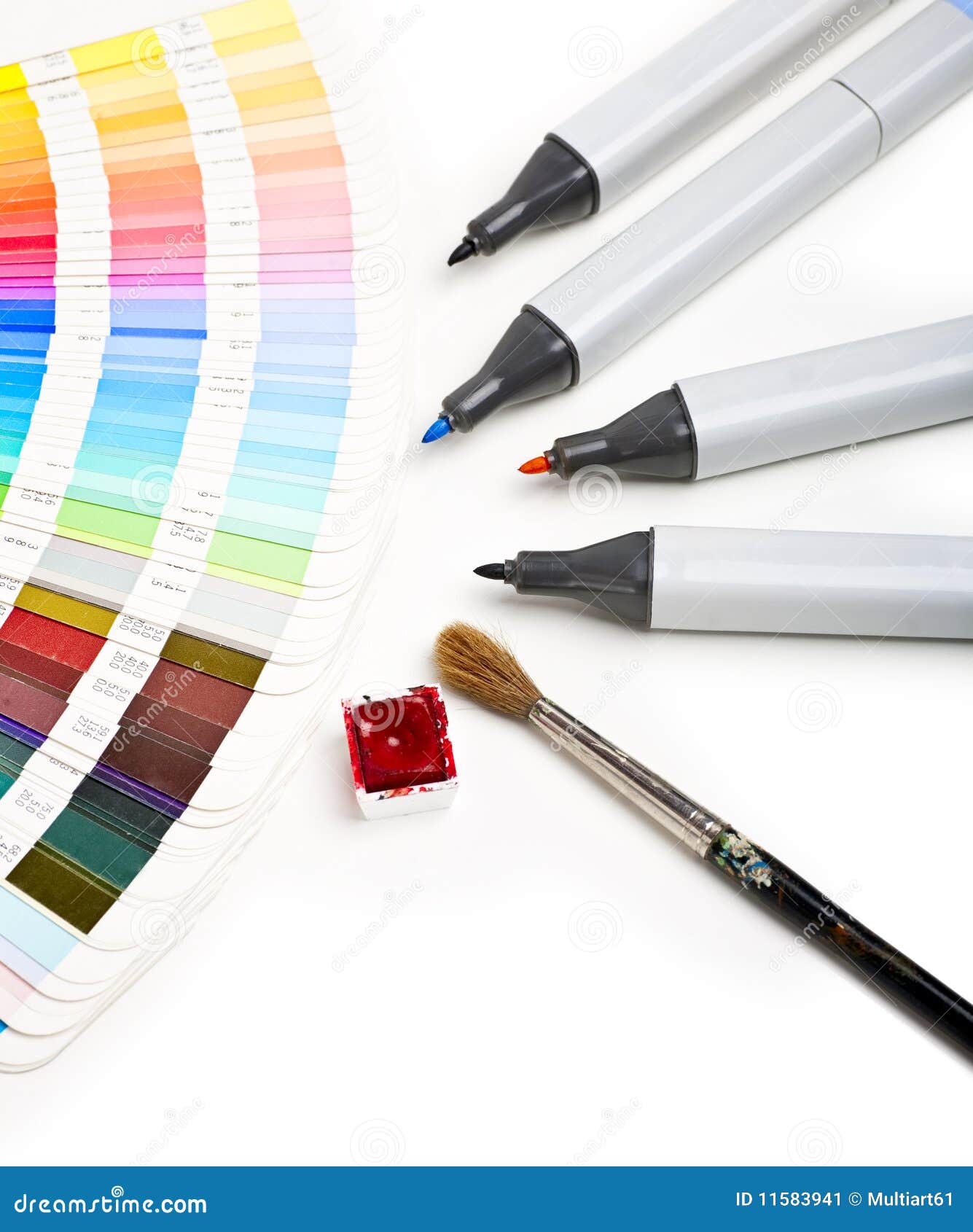 Design Tools stock image. Image of brush, paint, colours - 11583941