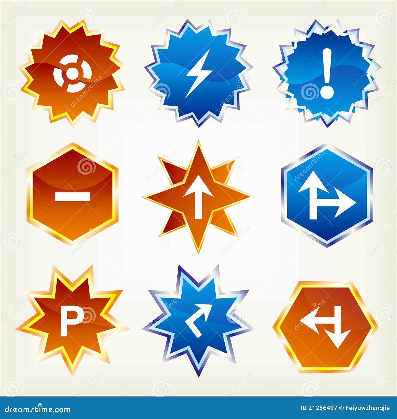 Design of traffic signs stock vector. Illustration of banner - 21286497