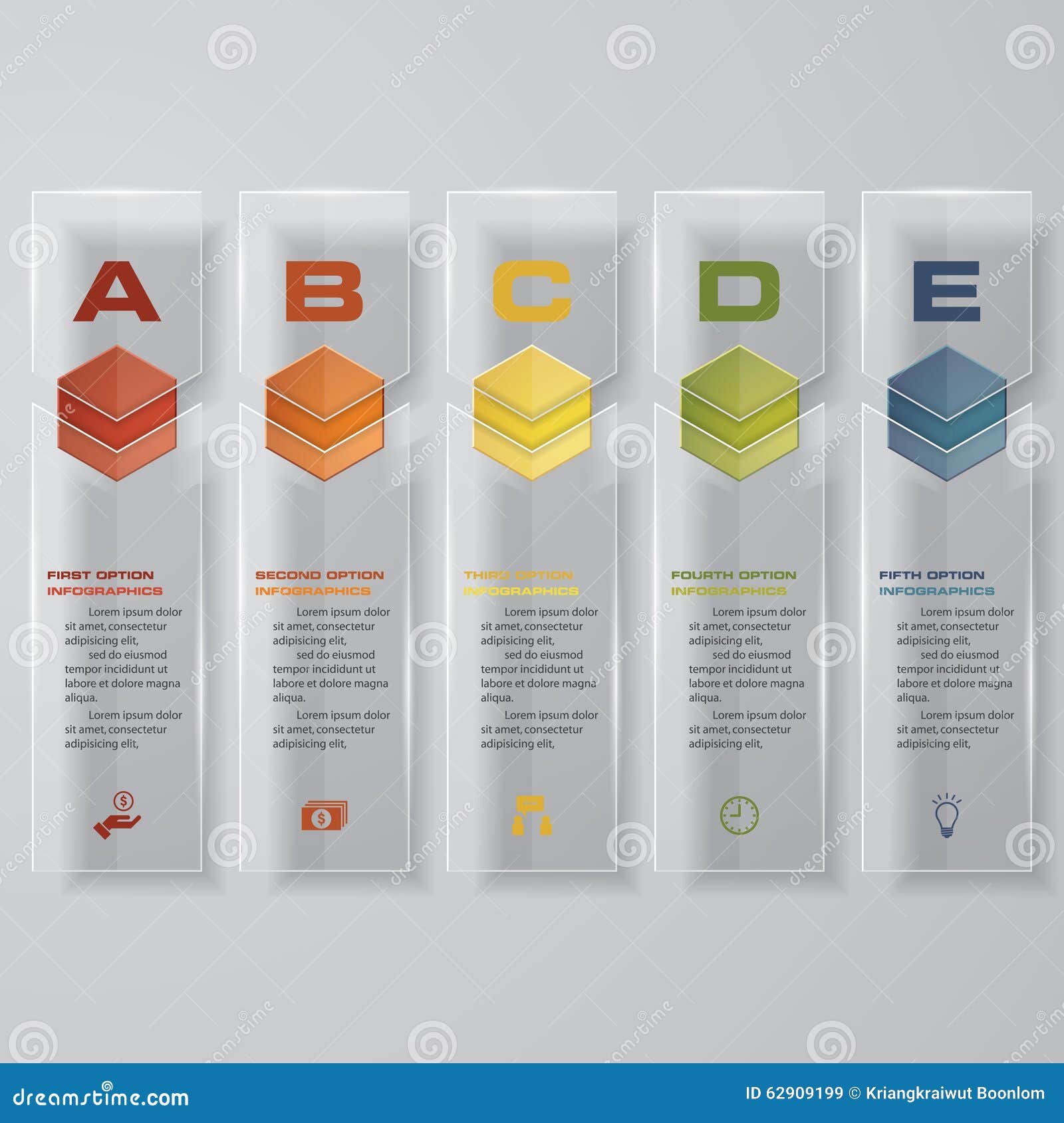 Design Transparency Banners Template. Vector. Stock Vector ...