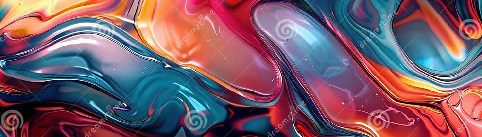 2024 Design Trends Abstract Patterns and AIgenerated Textures Stock ...