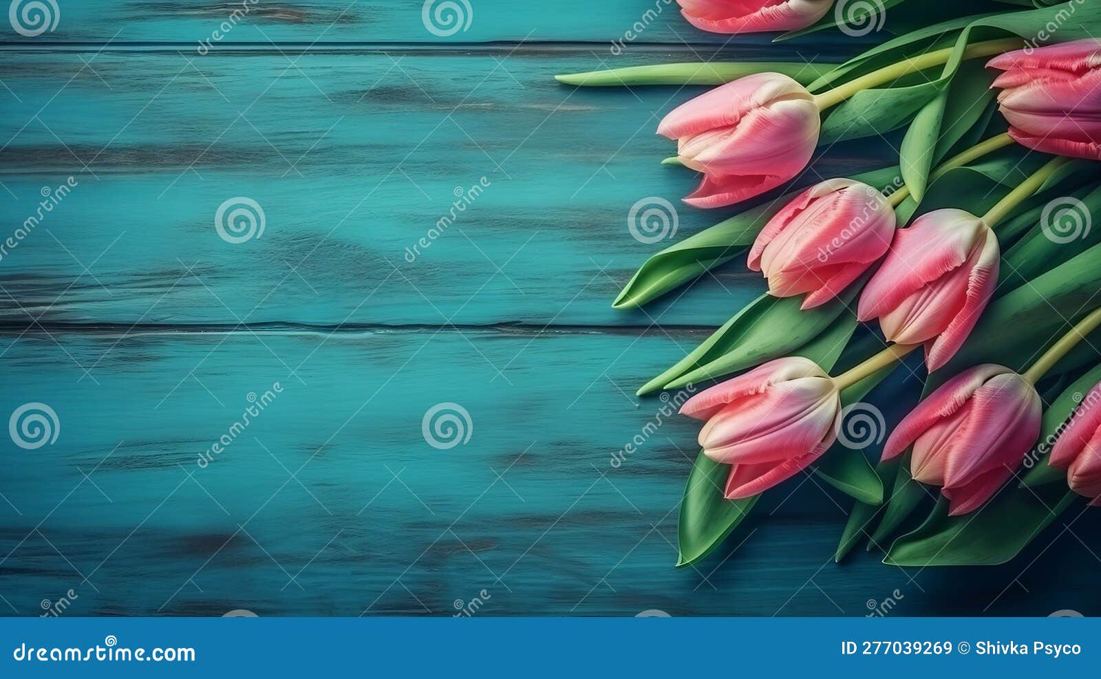 Tulip Border Stock Photography | CartoonDealer.com #24029252