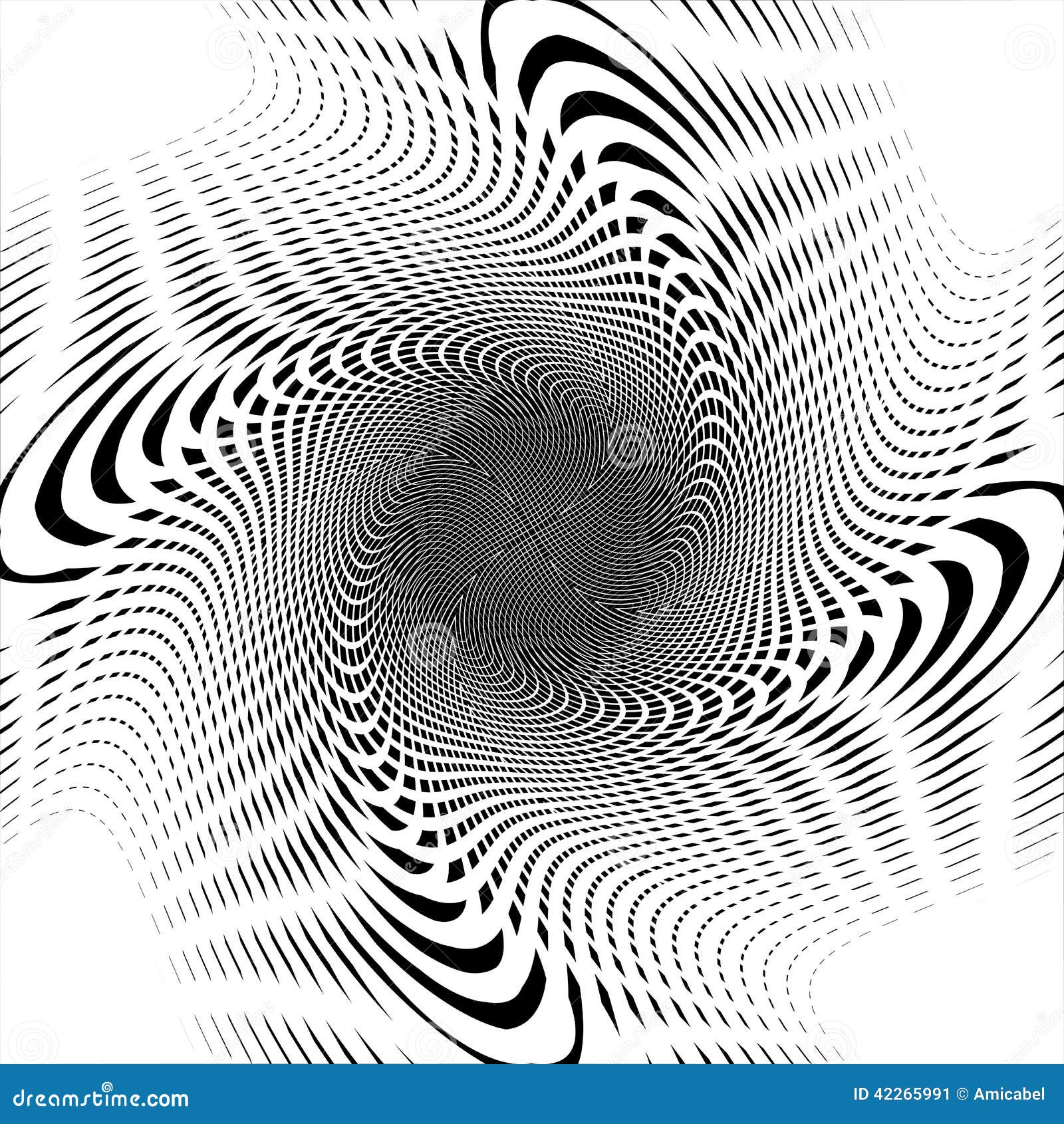 Design Uncolored Trellis Spiral Background Cartoon Vector ...