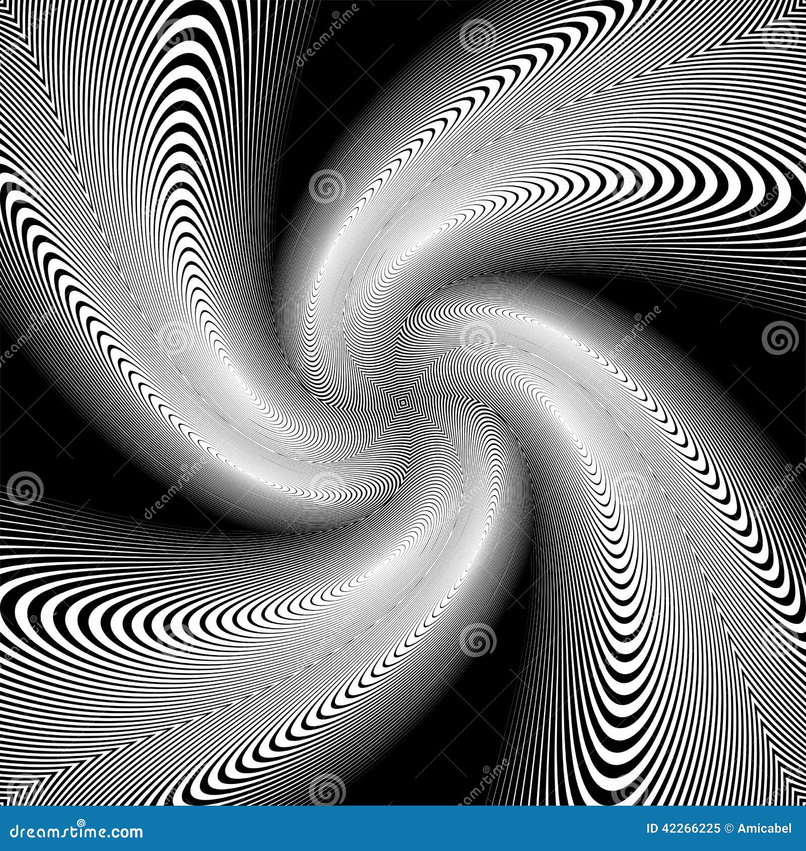Design Uncolored Trellis Spiral Background Cartoon Vector ...