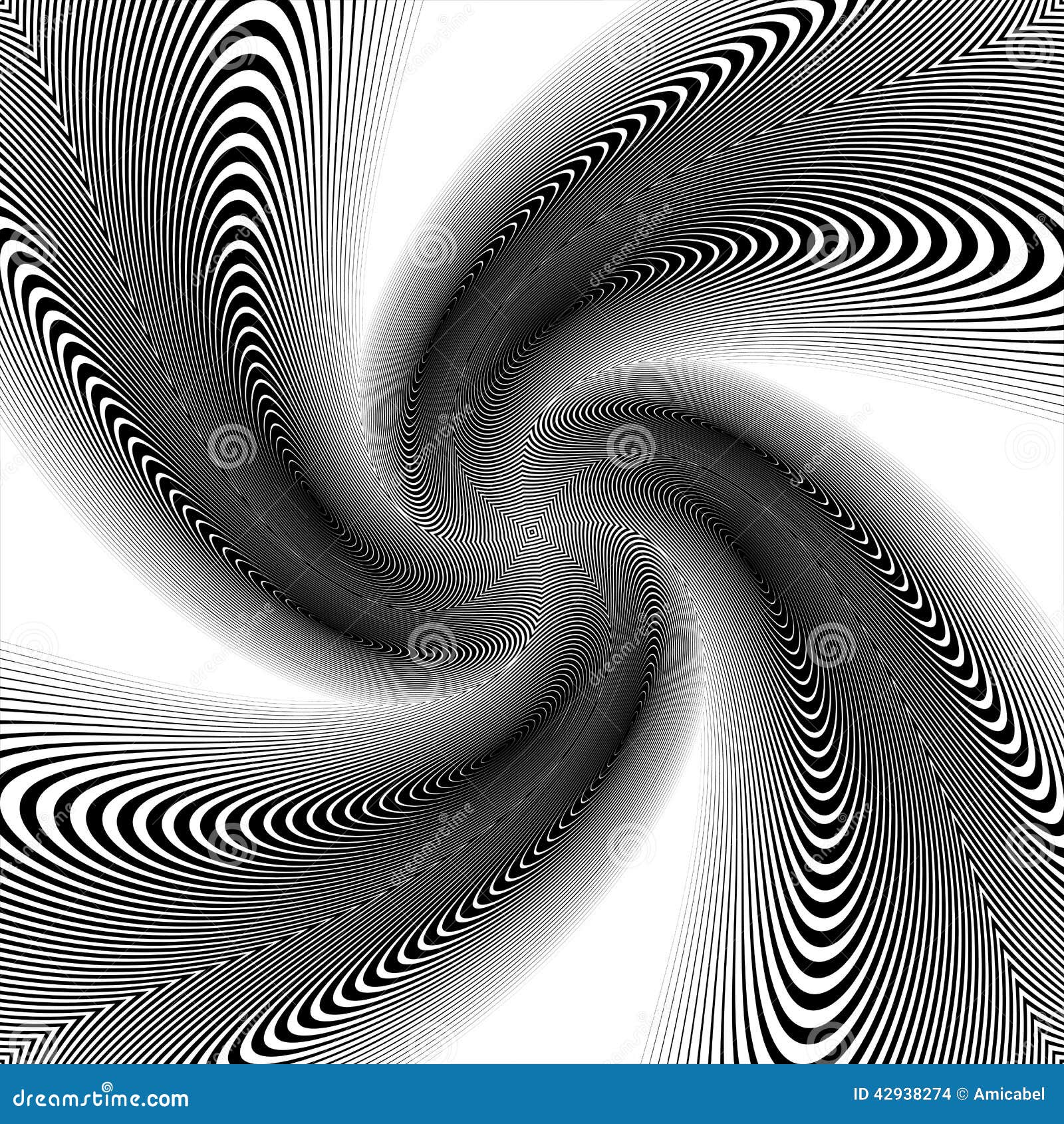 Design Uncolored Trellis Spiral Background Cartoon Vector ...