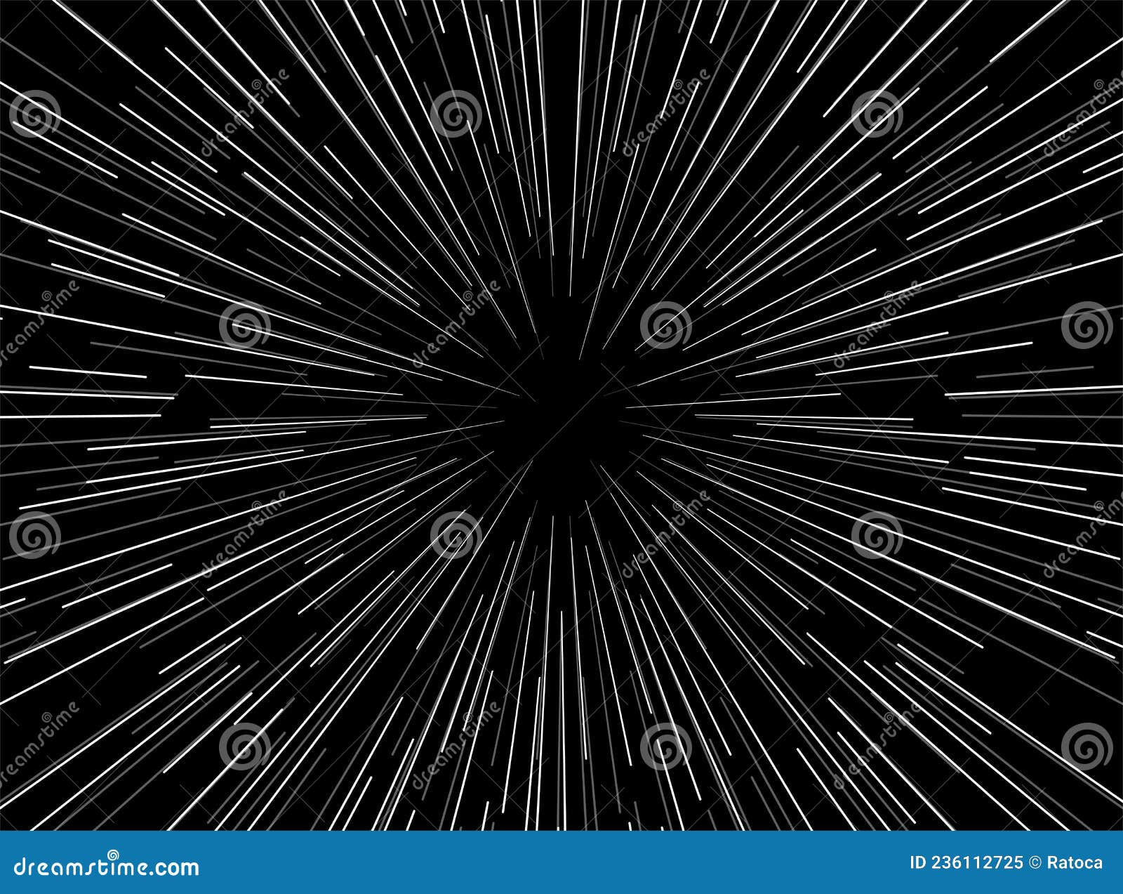 Design of Universe Speed Background Stock Vector - Illustration of warp ...