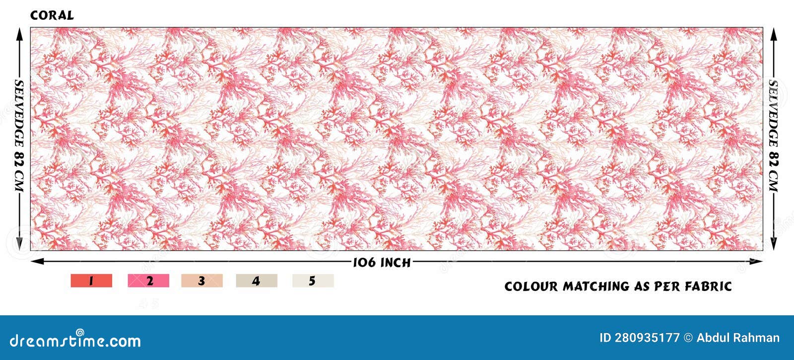 Textile Print Design Bedsheet Collection Stock Illustration ...