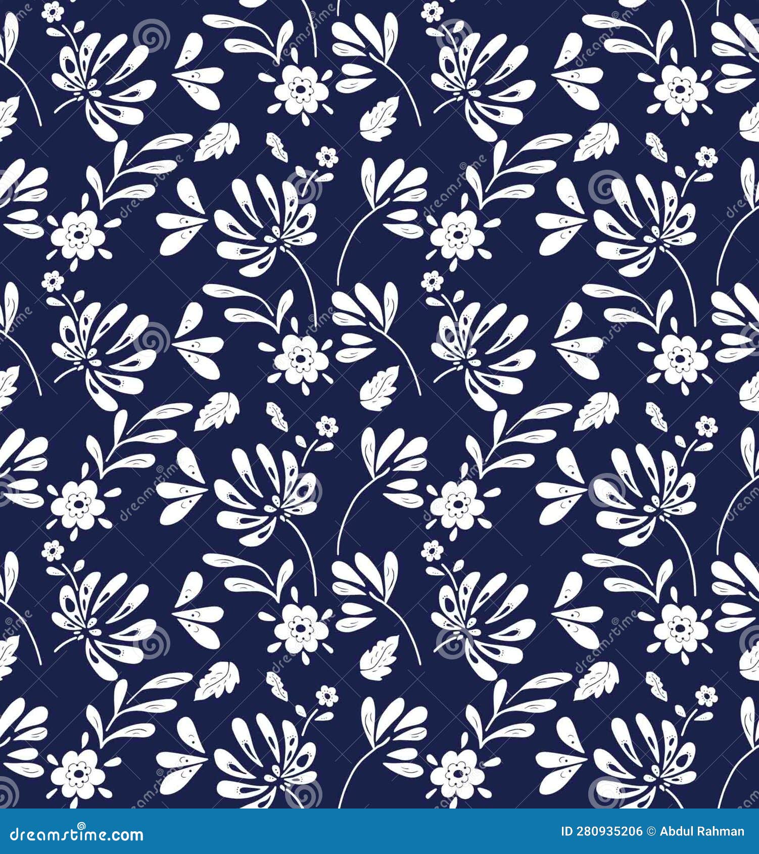 Textile Print Design Bedsheet Collection Stock Illustration ...