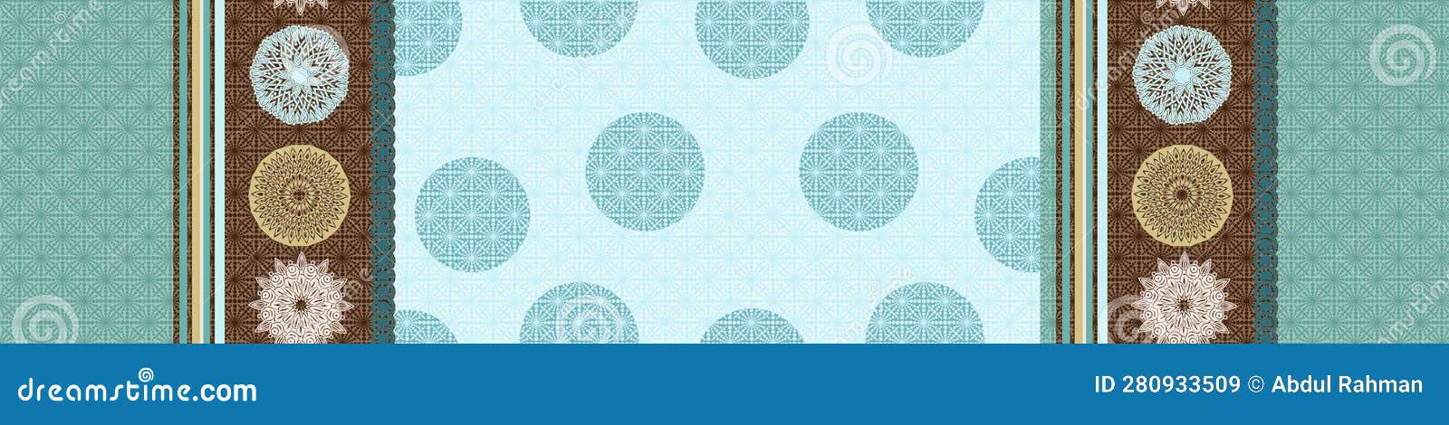 Textile Print Design Bedsheet Collection Stock Illustration ...