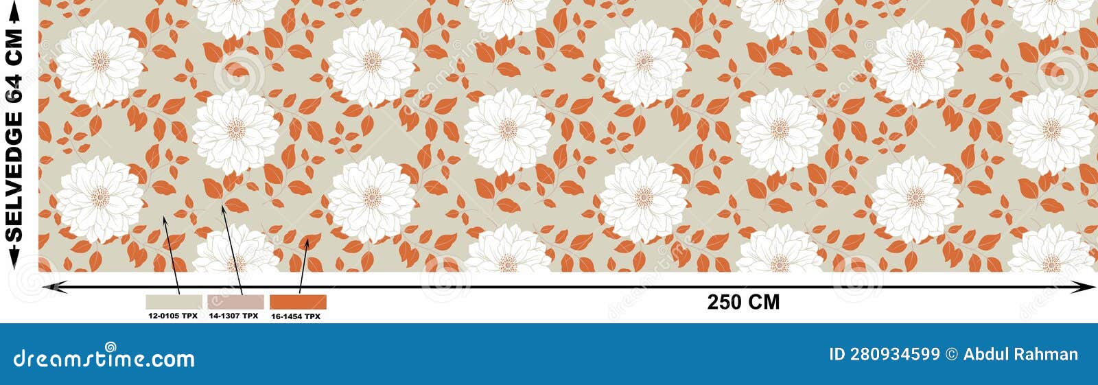 Textile Print Design Bedsheet Collection Stock Illustration ...