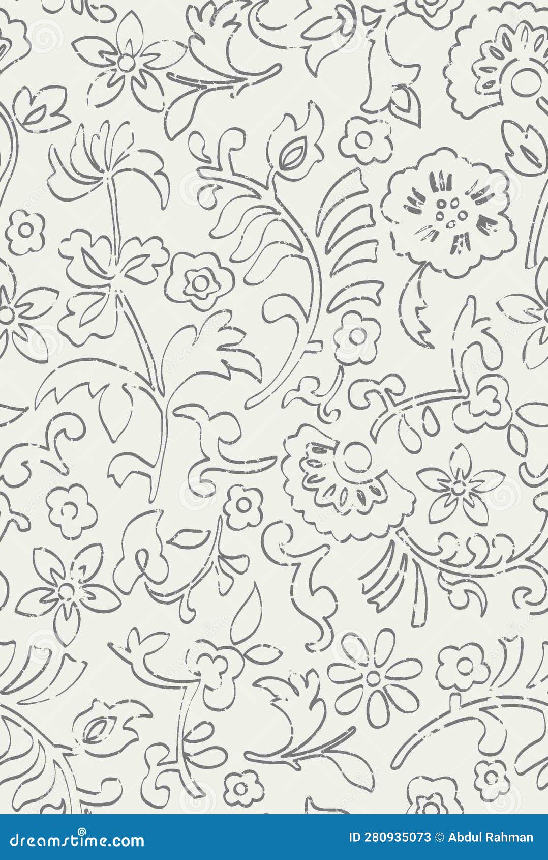 Textile Print Design Bedsheet Collection Stock Illustration ...