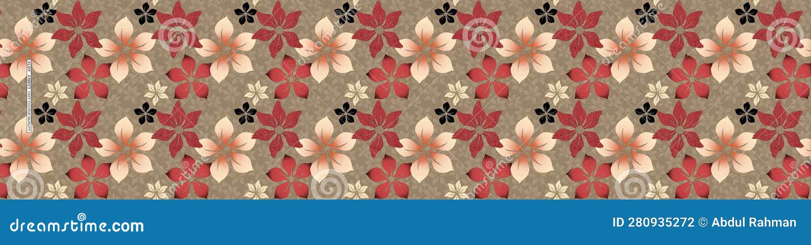 Textile Print Design Bedsheet Collection Stock Photo - Image of ...