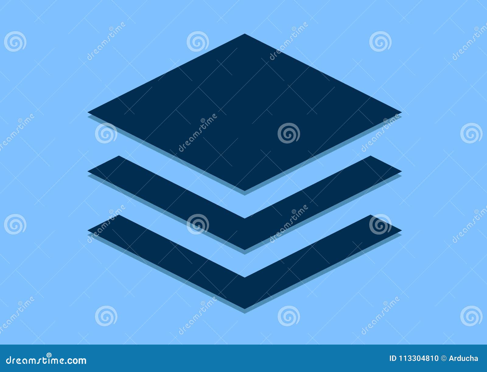 Stack files icon stock vector. Illustration of vector - 113304810