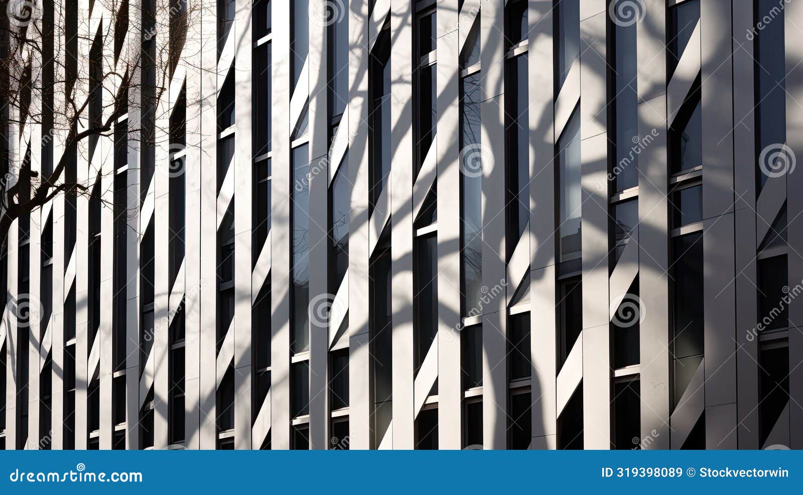 Design Vertical Gray Architecture Stock Illustration - Illustration of ...