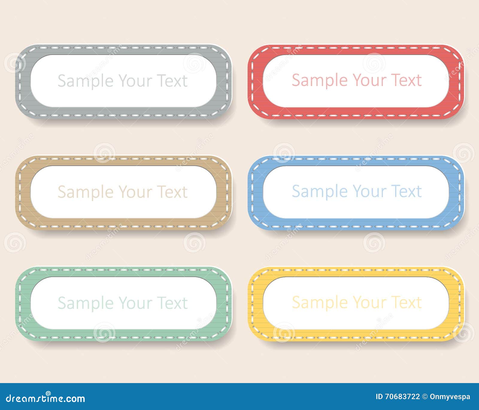 Design Vintage Label Notes, Stock Vector - Illustration of coupon, gift ...