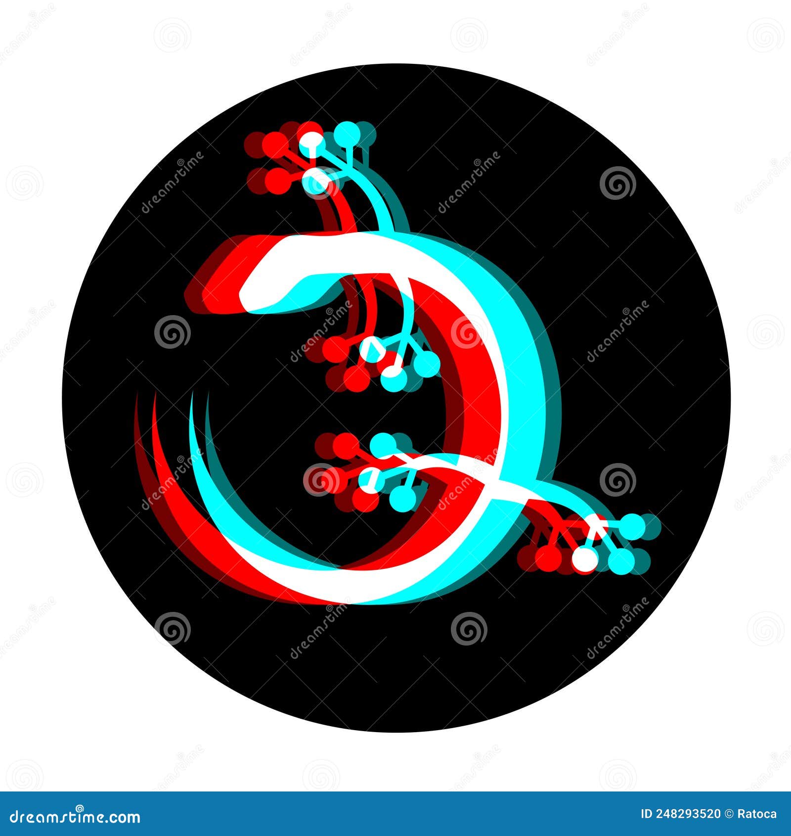 Visual lizard symbol stock vector. Illustration of isolated - 248293520