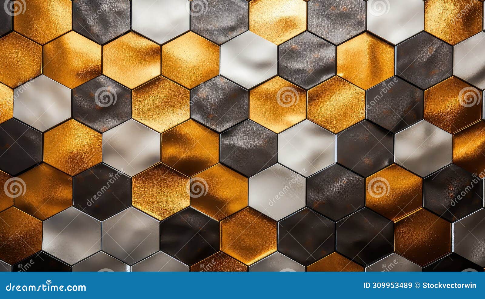 Design Wall Hexagon Background Stock Image - Image of abstract ...