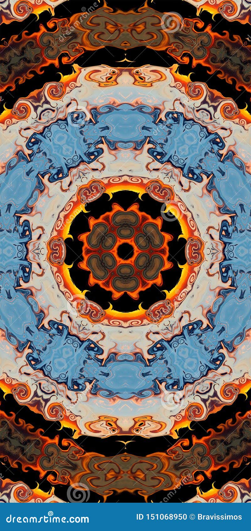 Design Wallpaper Phone Cover Template. Graphic Illustration Stock ...