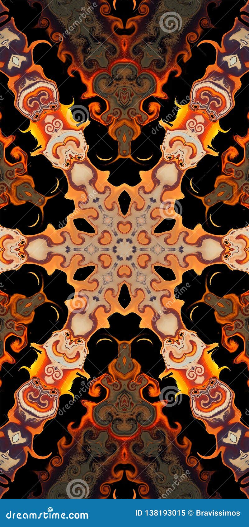 Design Wallpaper Phone Cover Template. Sky Decoration Stock Image ...