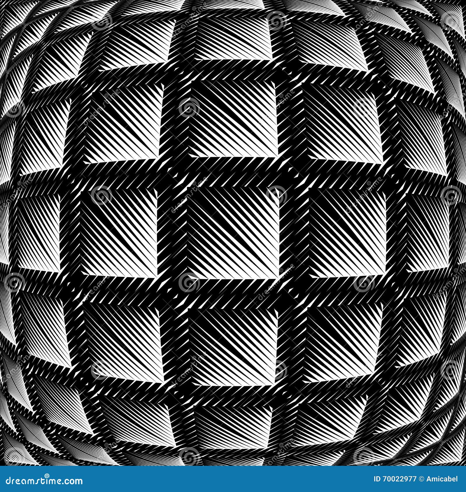 Design Warped Monochrome Vertical Background Vector Illustration ...