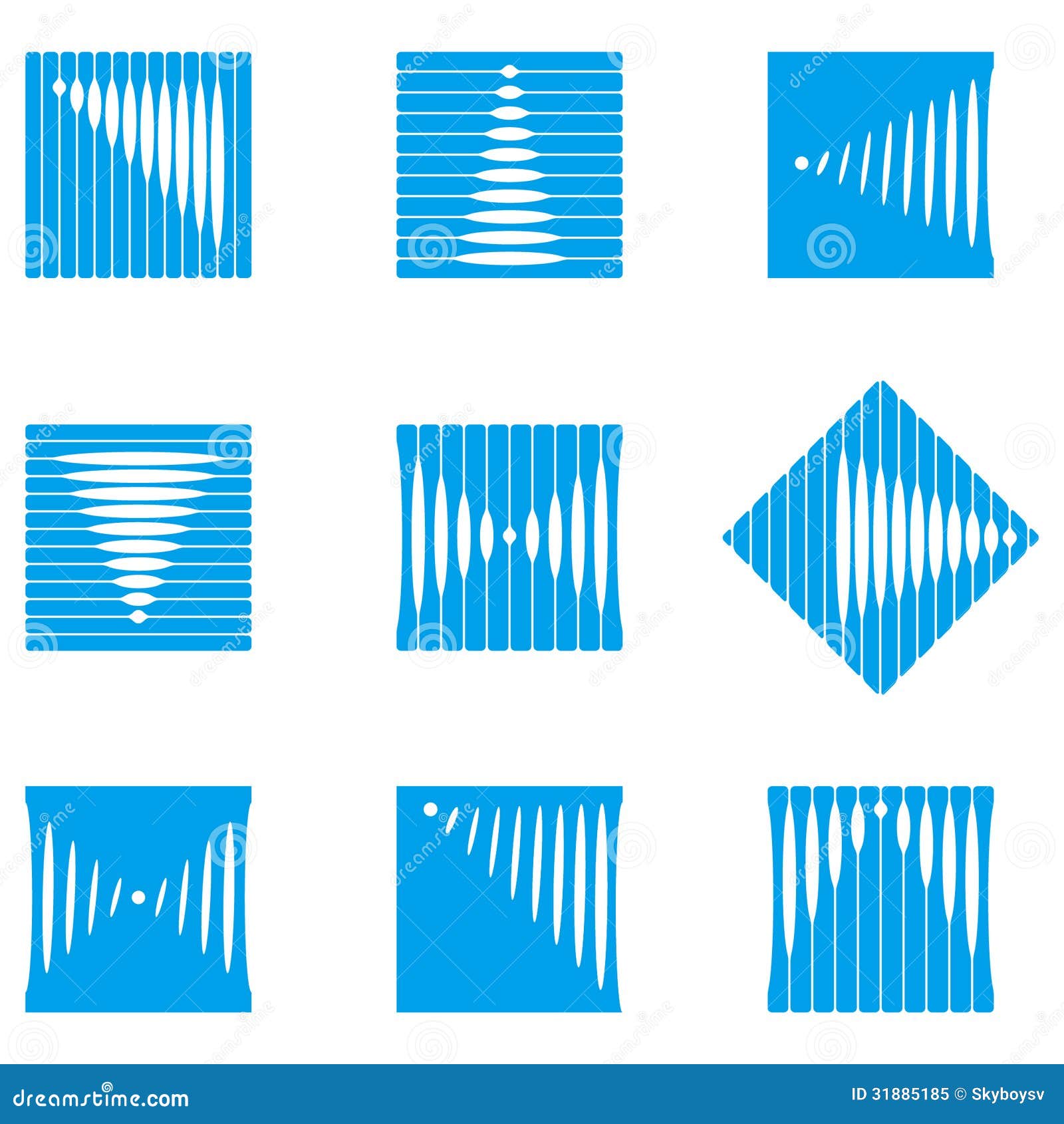 Design Wave Round Vector Logo Template Stock Vector - Illustration of ...