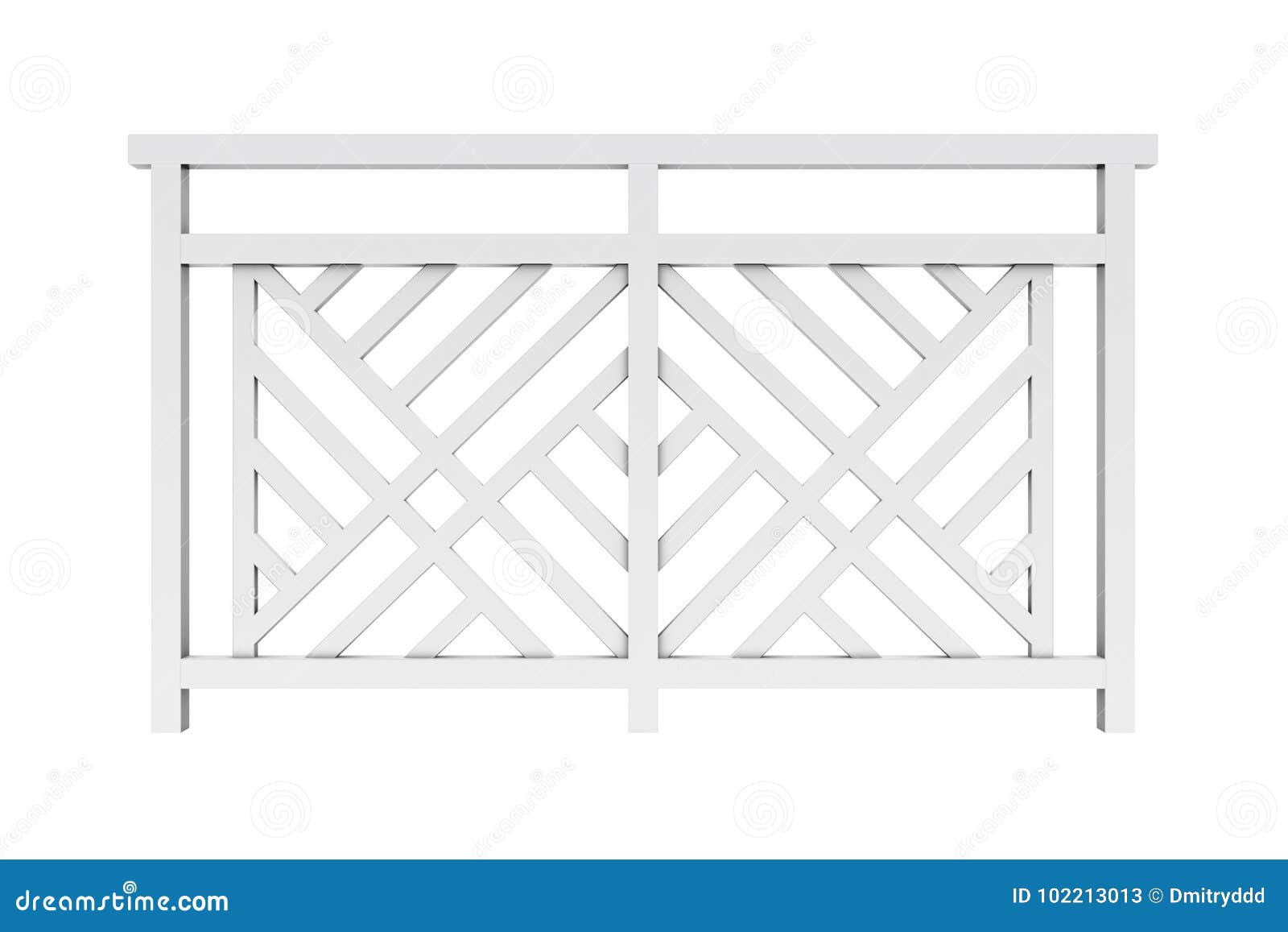 Metal Railing Barrier. Decorative Ornate Black Fence Vector ...