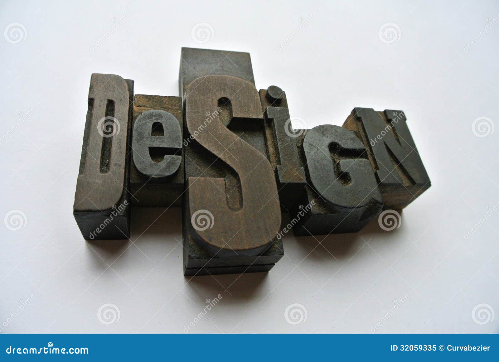 Design on wood type stock image. Image of concept, craft - 32059335