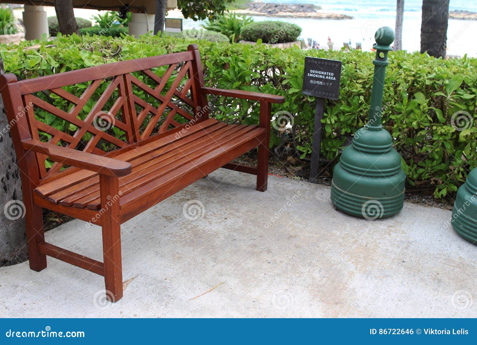 Designated smoking area stock photo. Image of area, smoking - 86722646