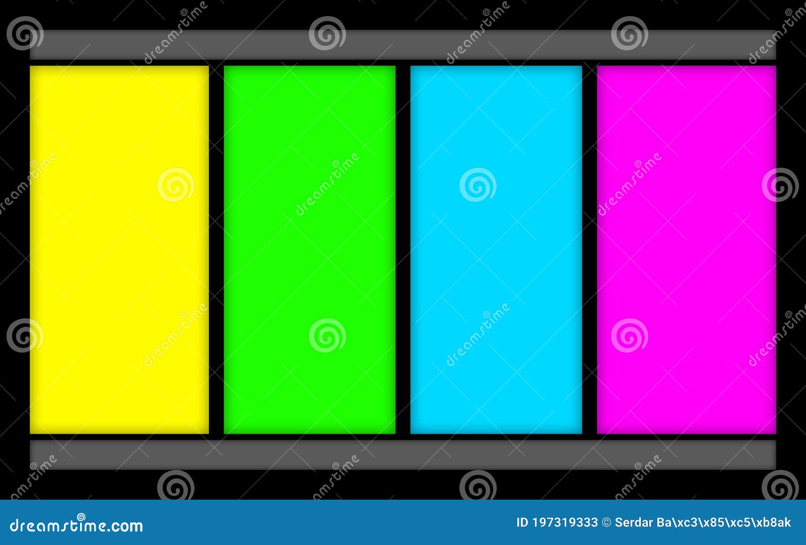 Designed, Consisting of Four Colors Available Materials, Four Colors ...